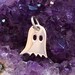 Ghost Charm, Ghost Pendant, Sheet Ghost Charm, Sterling Silver Charm ...