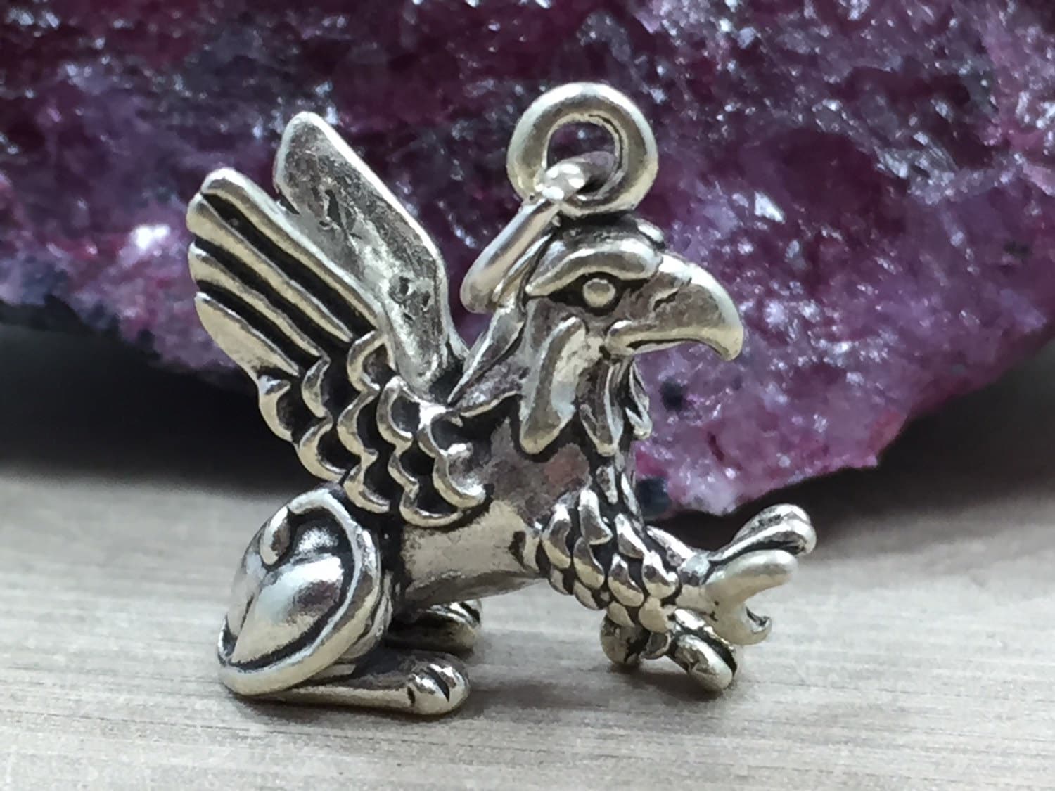 Griffin Charm, Mystical Creature Charm, Mystical Charm, Mythical Charm ...