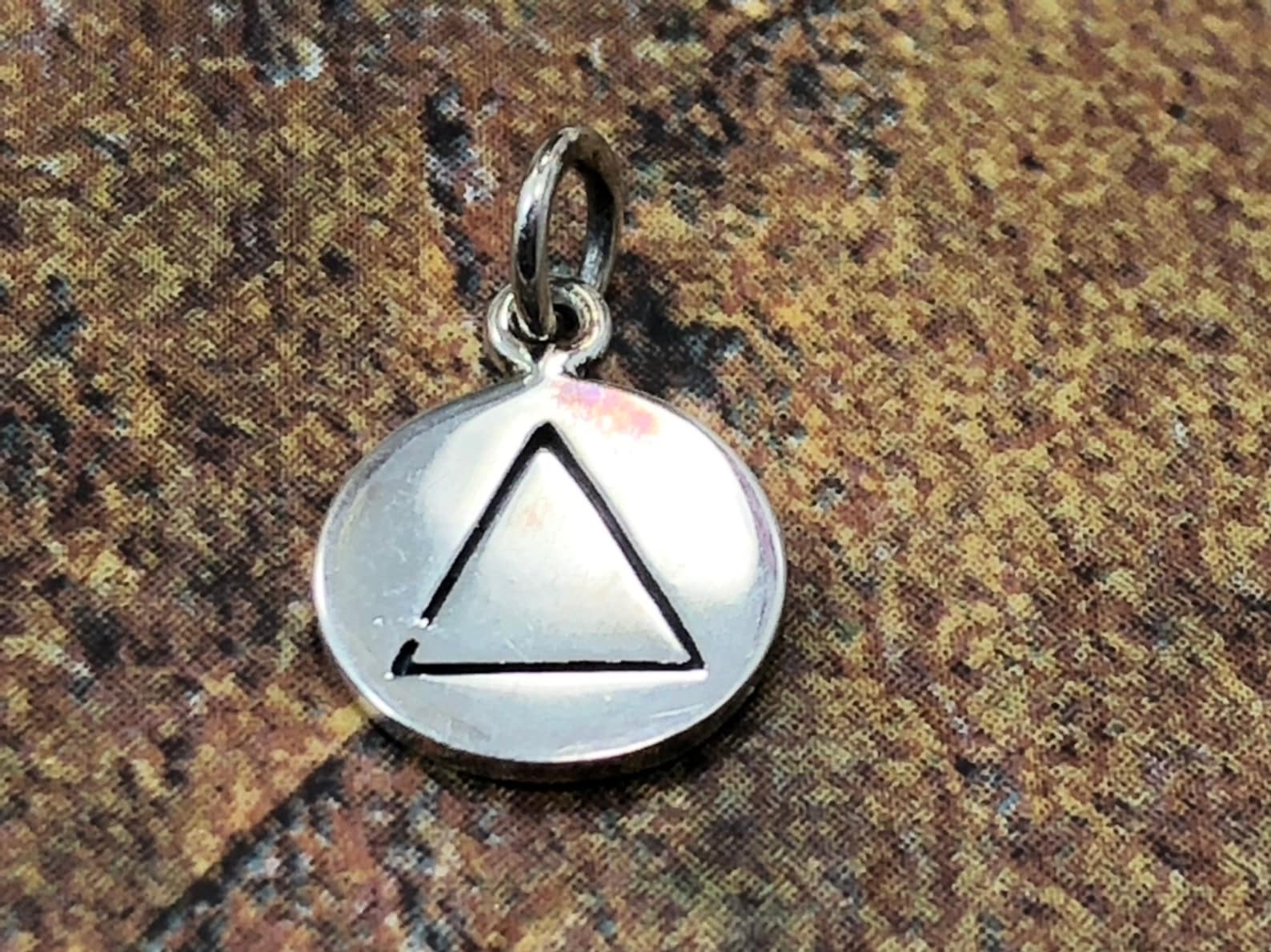 Four Elements Charm, Elements Charm, Fire Element Charm, Sterling Silver Charm - Etsy