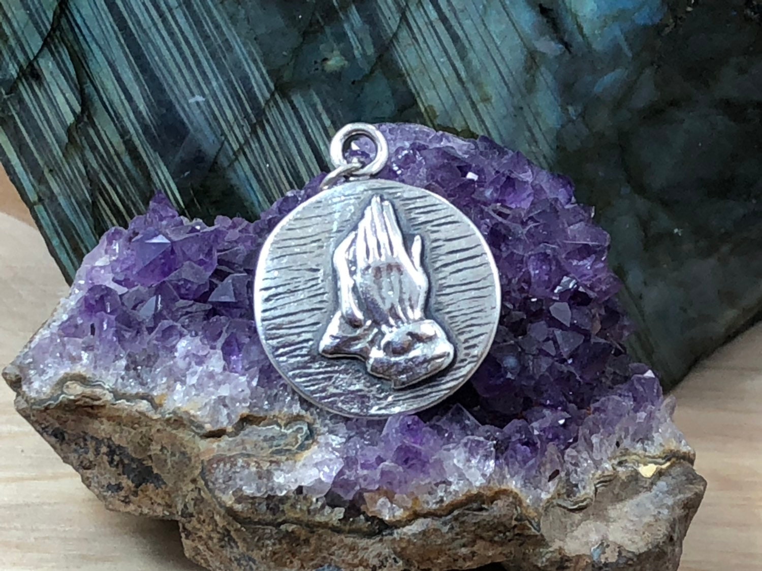 Praying Hands Charm Praying Charm Religious Charm Christian | Etsy