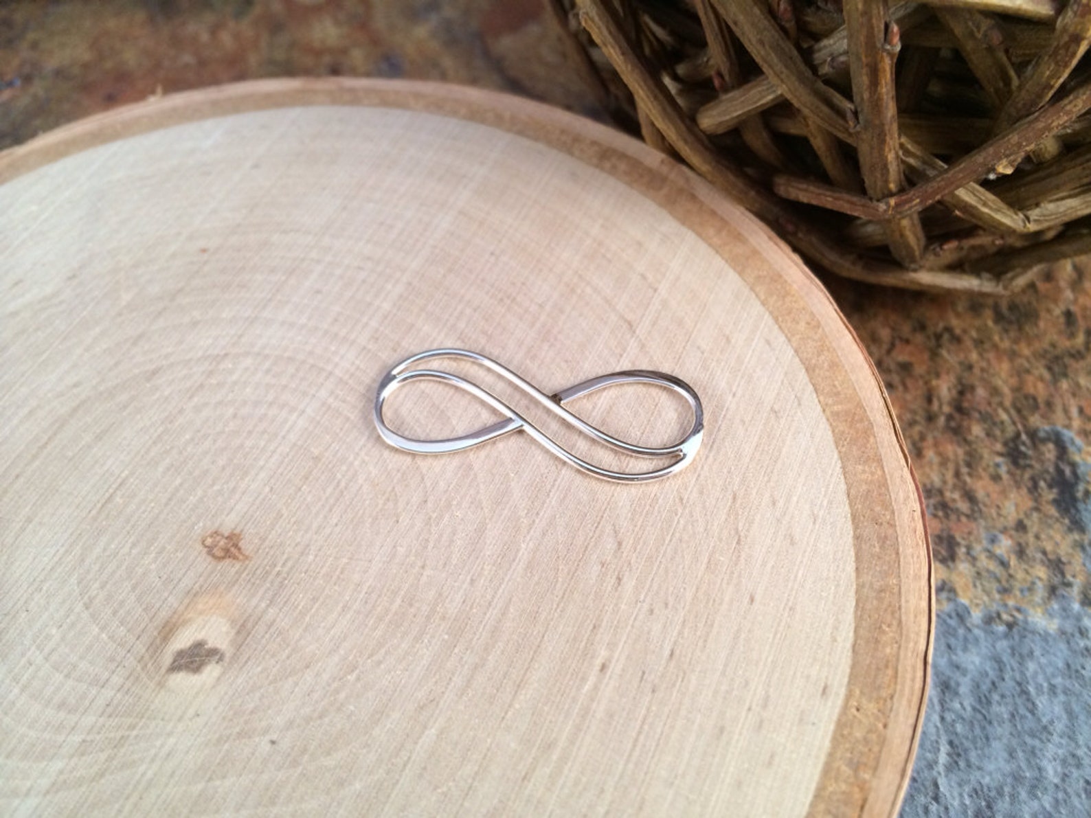 Infinity Link Double Infinity Link Infinity Connector - Etsy