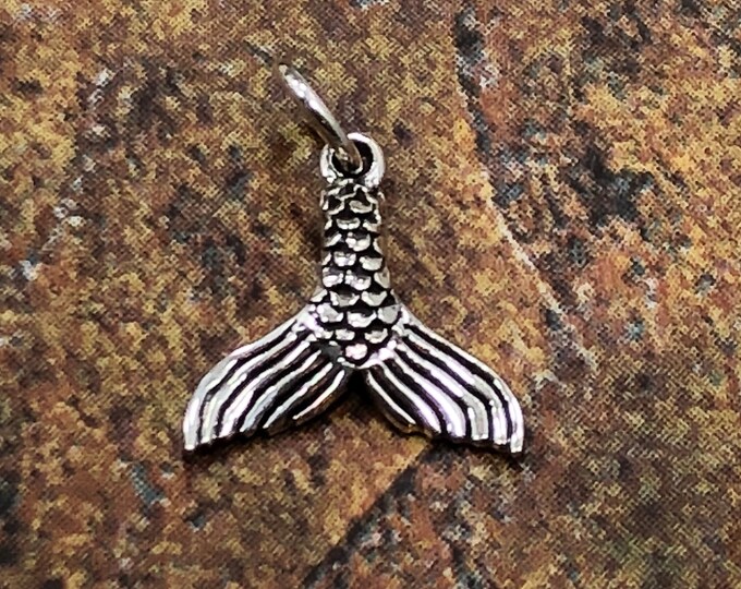 Mermaid Tail Charm Mermaid Pendant Mermaid Charm Beach - Etsy