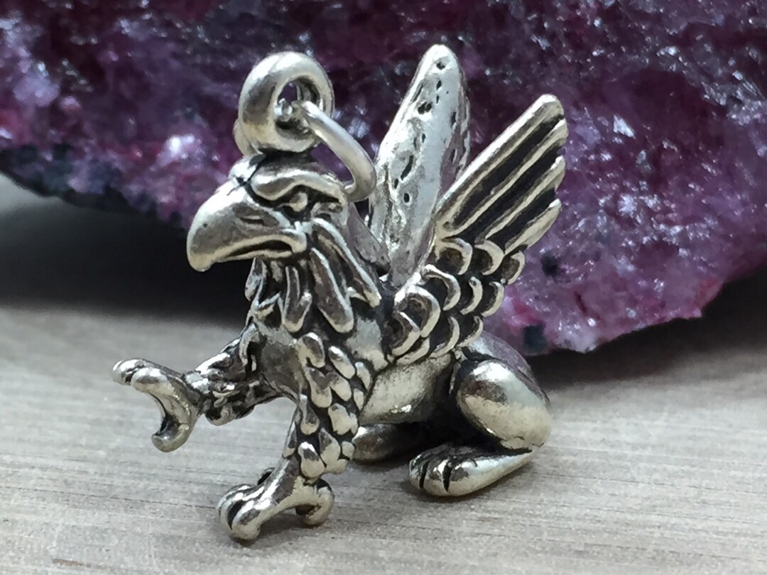 Griffin Charm, Mystical Creature Charm, Mystical Charm, Mythical Charm ...