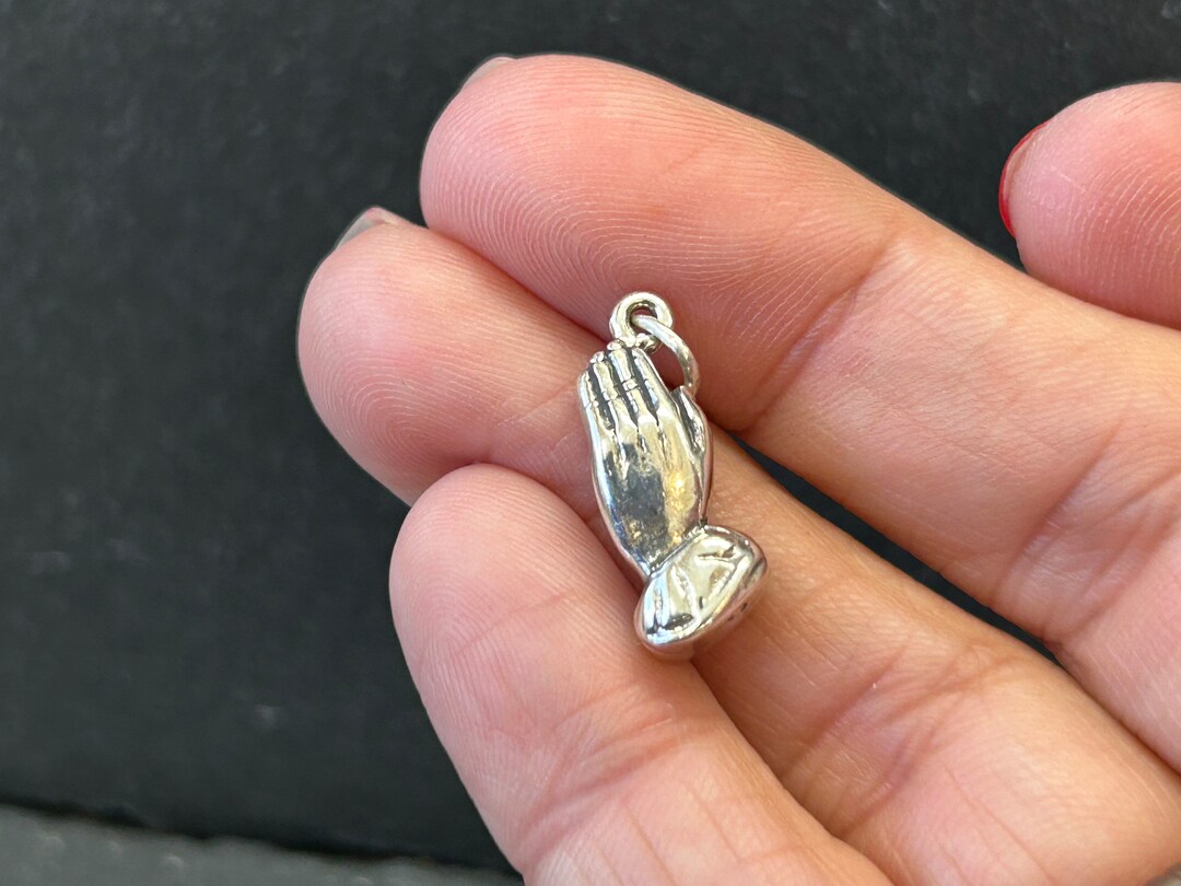 Praying Hands Charm, Praying Charm, Religious Charm, Christian Charm ...