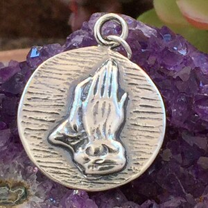 Praying Hands Charm, Praying Charm, Religious Charm, Christian Charm ...