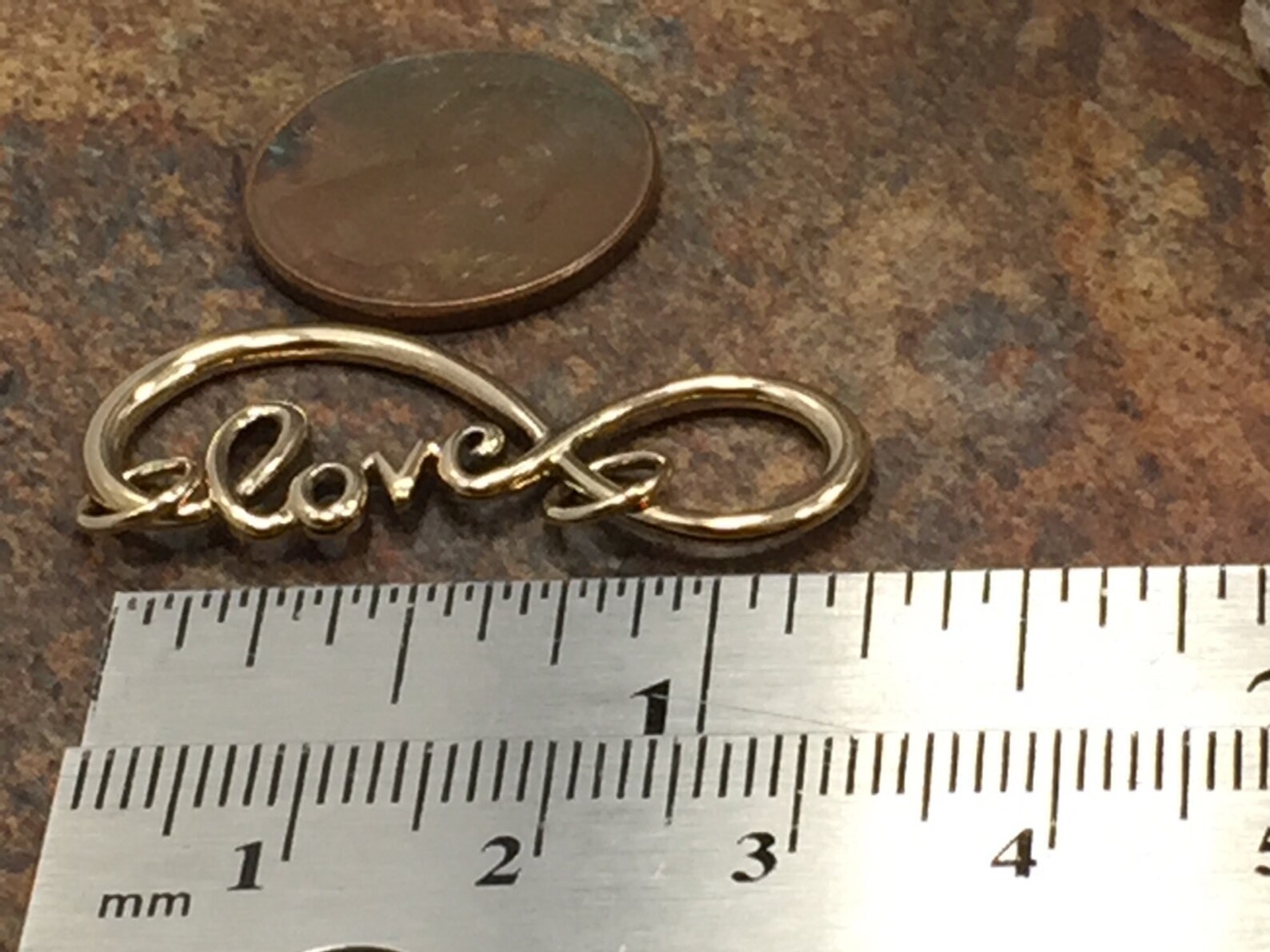 Infinity Love Script Festoon Infinity Connector Infinity | Etsy