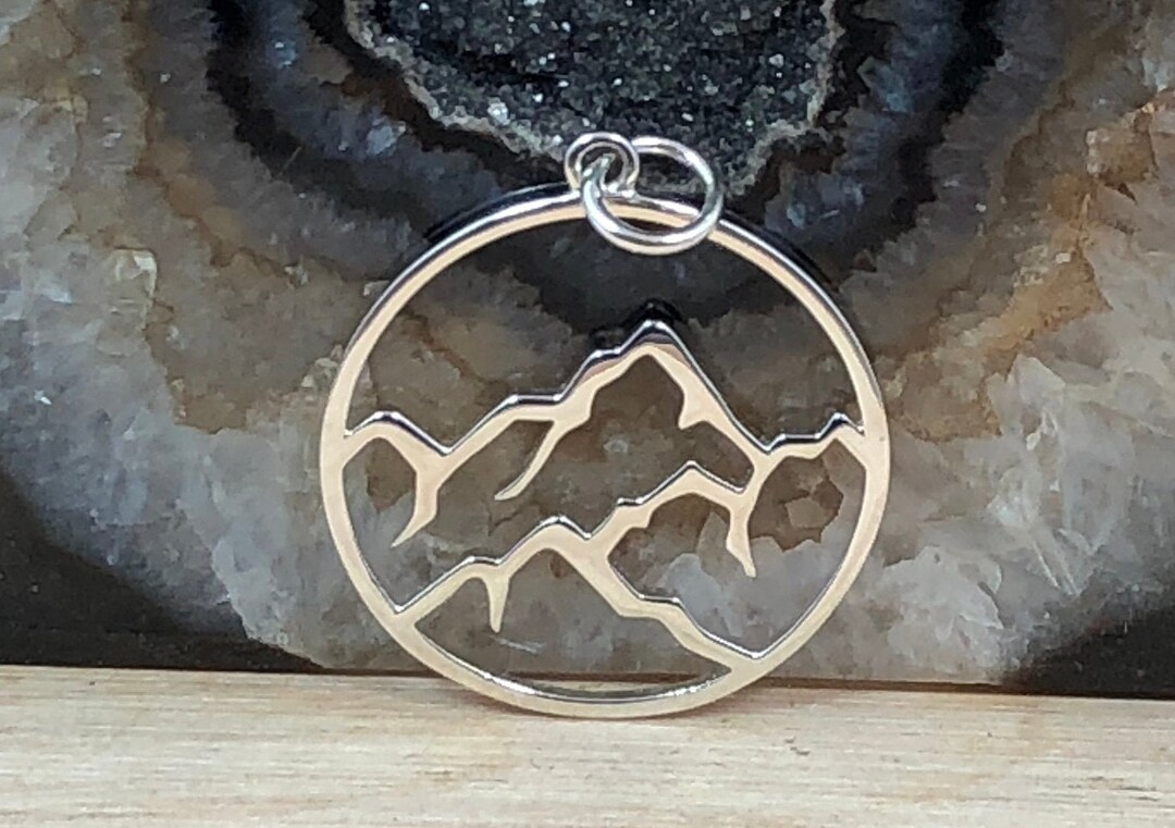 Sterling Silver Openwork Earth Element, Earth Charm, Earth Pendant ...
