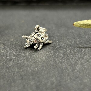 Sterling Silver Ladybug Charm, Ladybug Charm, Ladybug Pendant, Lady Bug ...