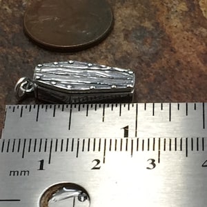 Coffin Charm, Casket Charm, Dead Charm, Death Charm, Funeral Charm ...