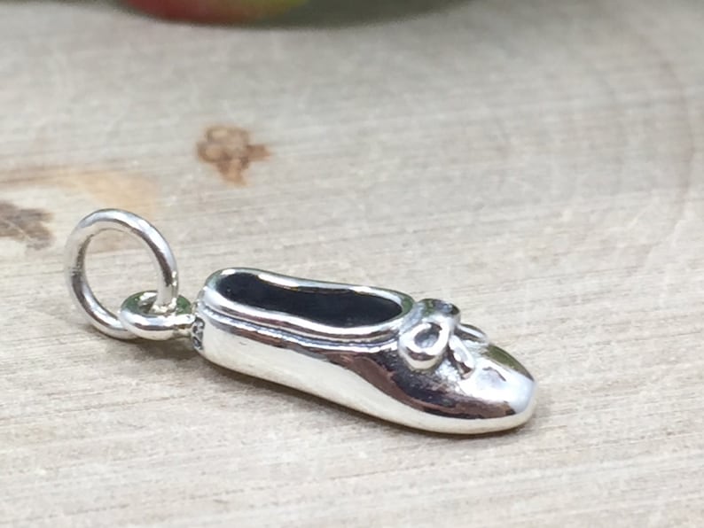 Ballerina Slipper Charm, Ballerina Slipper Pendant, 3D Ballerina ...