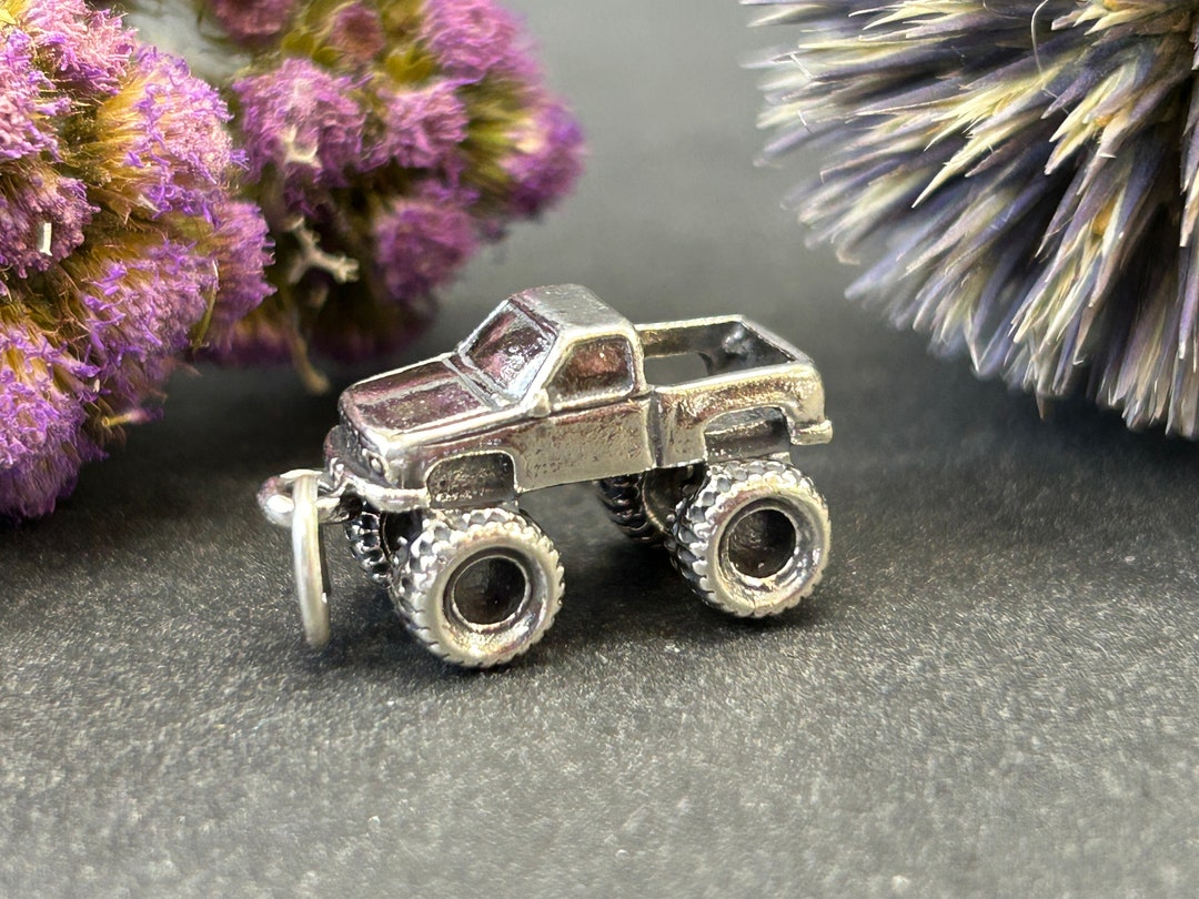 Truck Charm, Truck Pendant, Old Truck Charm, Vehicle Charm, Car ...