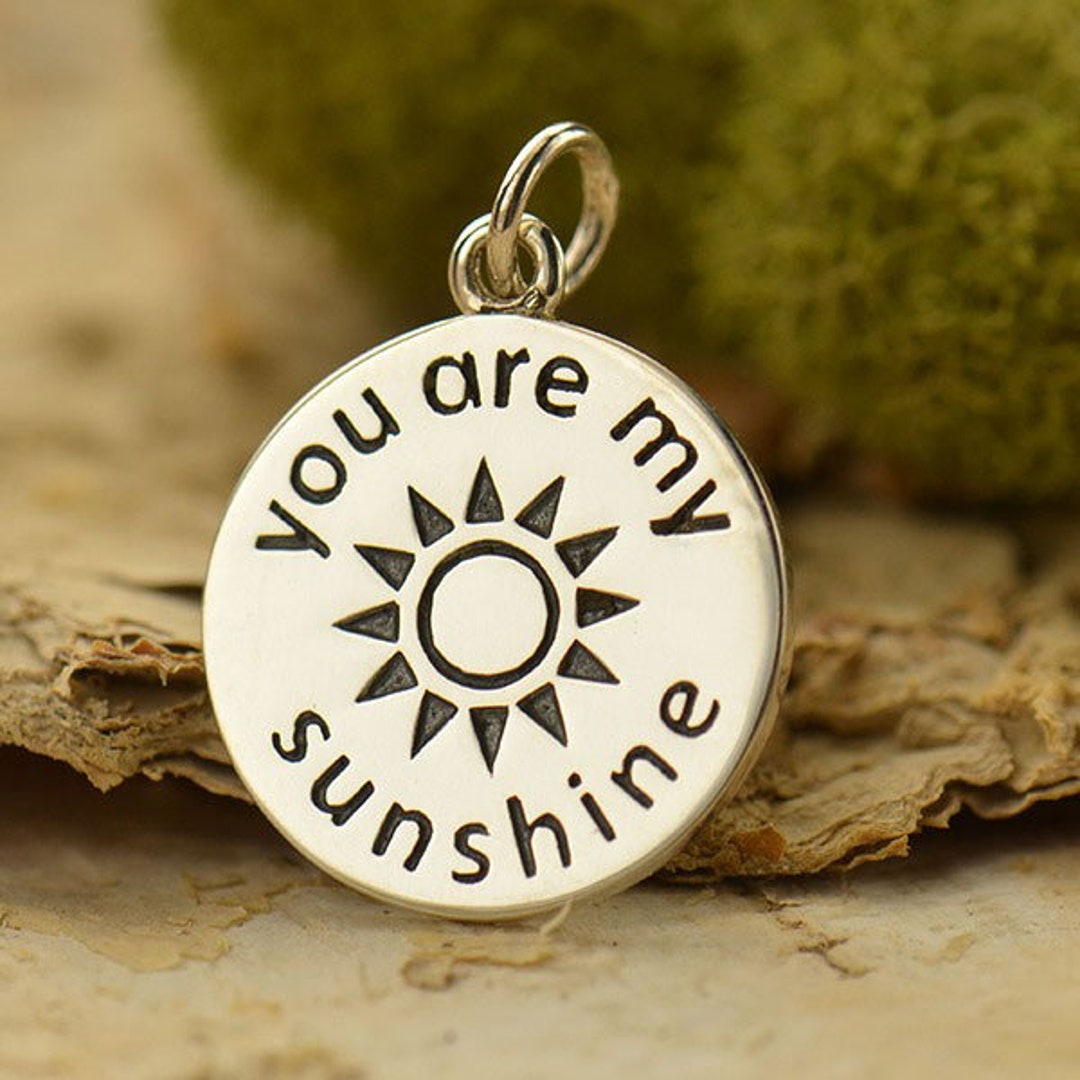 You Are My Sunshine Charm, Sunshine Charm, You Are My Sunshine, Sun ...