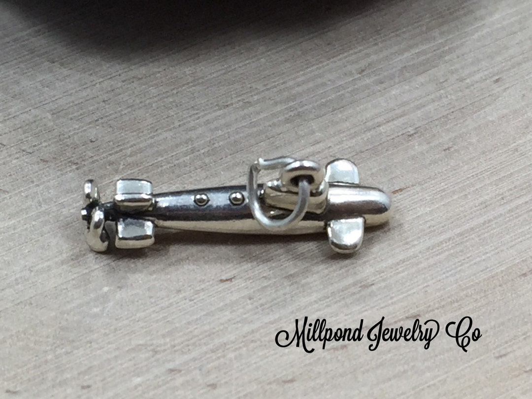 Submarine Charm, Military Pendant, Sailor Charm, Sterling Silver Charm ...