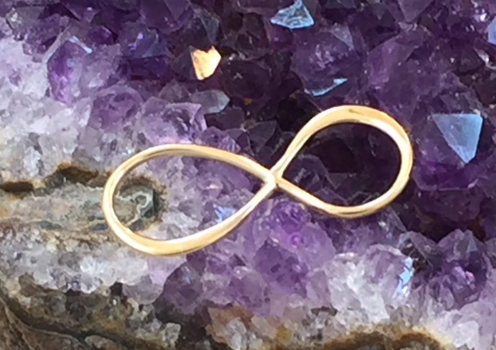 Infinity Link Infinity Connector Infinity Charm Infinity | Etsy
