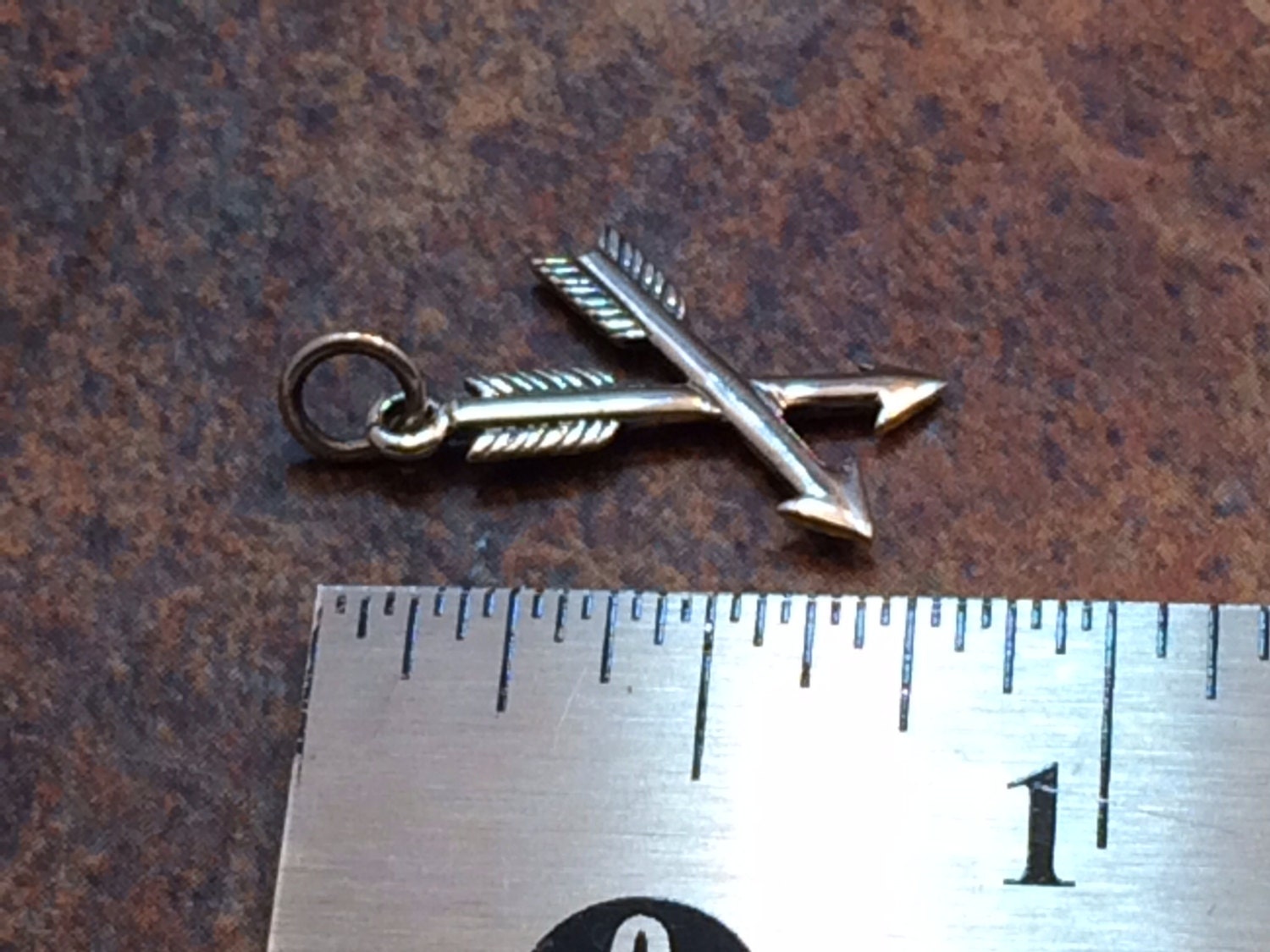 Arrow Charm Crossed Arrow Charm Archery Charm Archery - Etsy