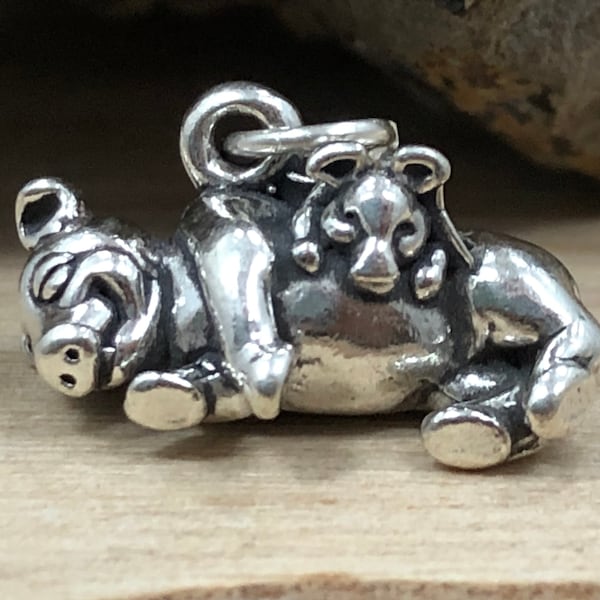 Pig Charm Bracelet - Etsy