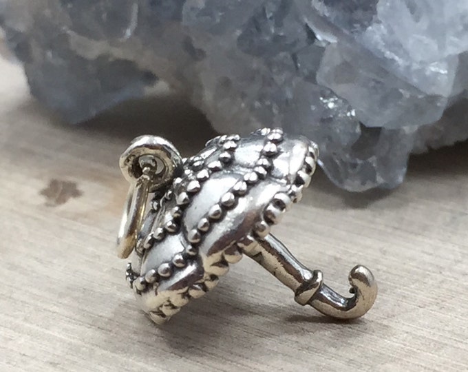 Umbrella Charm, Umbrella Pendant, Parasol Charm, Parasol Pendant ...