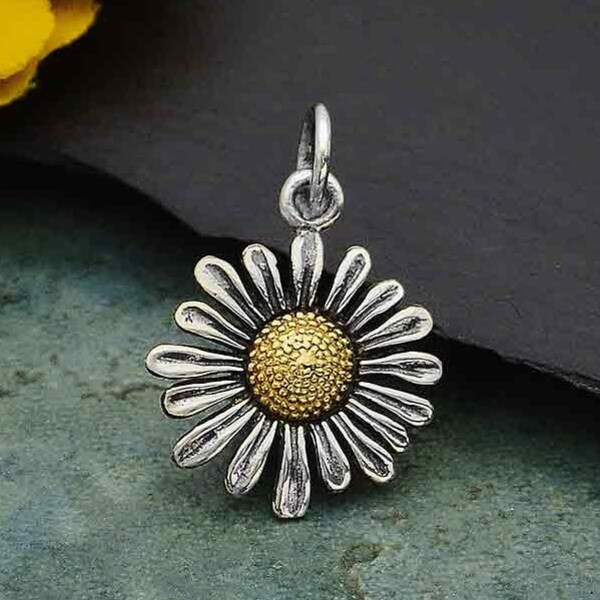 Daisy Charms - Etsy