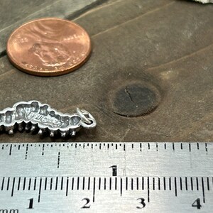 Caterpillar Charm, Caterpillar Pendant, Bug Charm, Worm Charm, Nature ...
