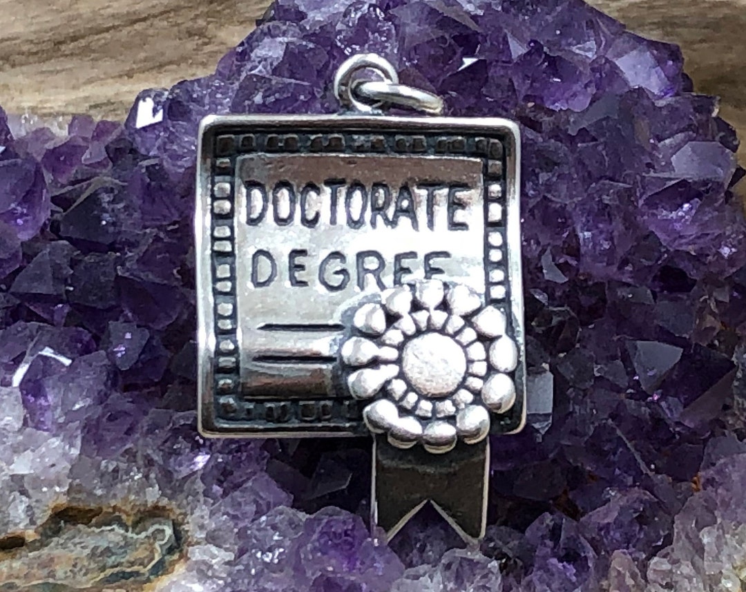 Doctorate Degree Charm, College Graduate Charm, Graduate Charm ...
