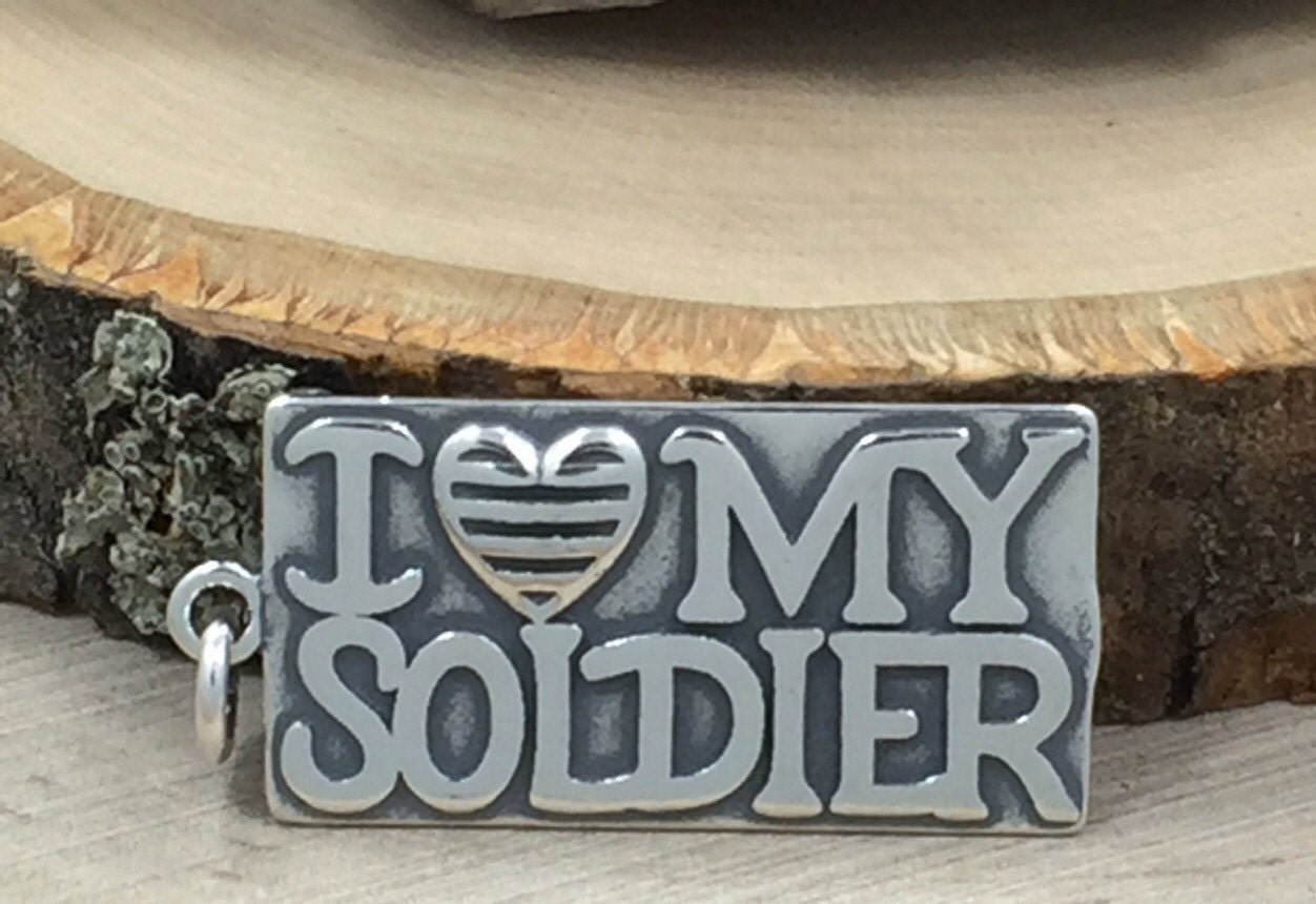 Soldier Charm, I Love My Soldier Charm, I Heart My Soldier Charm ...