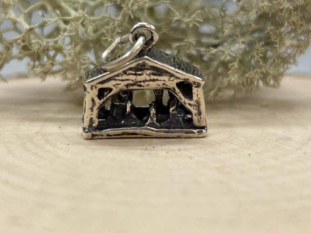 Nativity Charm, Jesus Charm, Baby Jesus, Christmas Charm, Religious ...