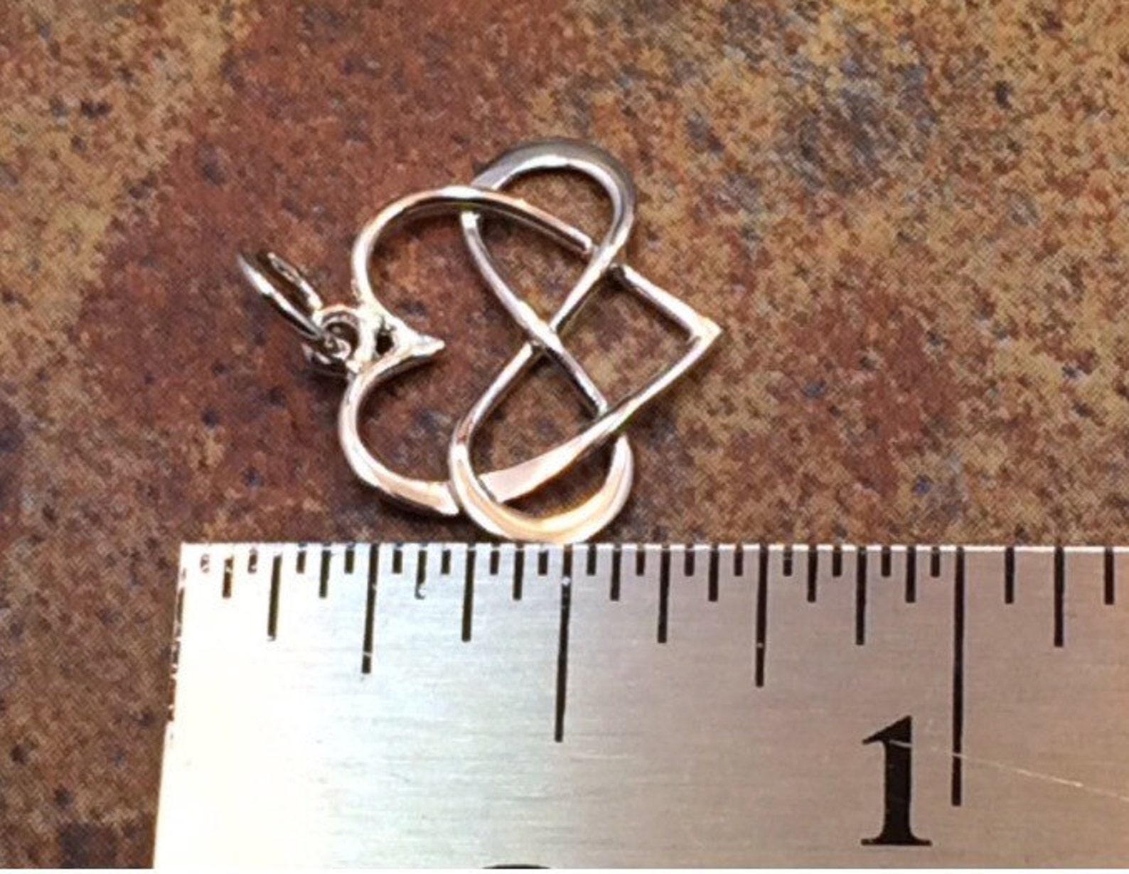 Infinity Heart Charm Infinity Charm Heart Charm Infinity - Etsy