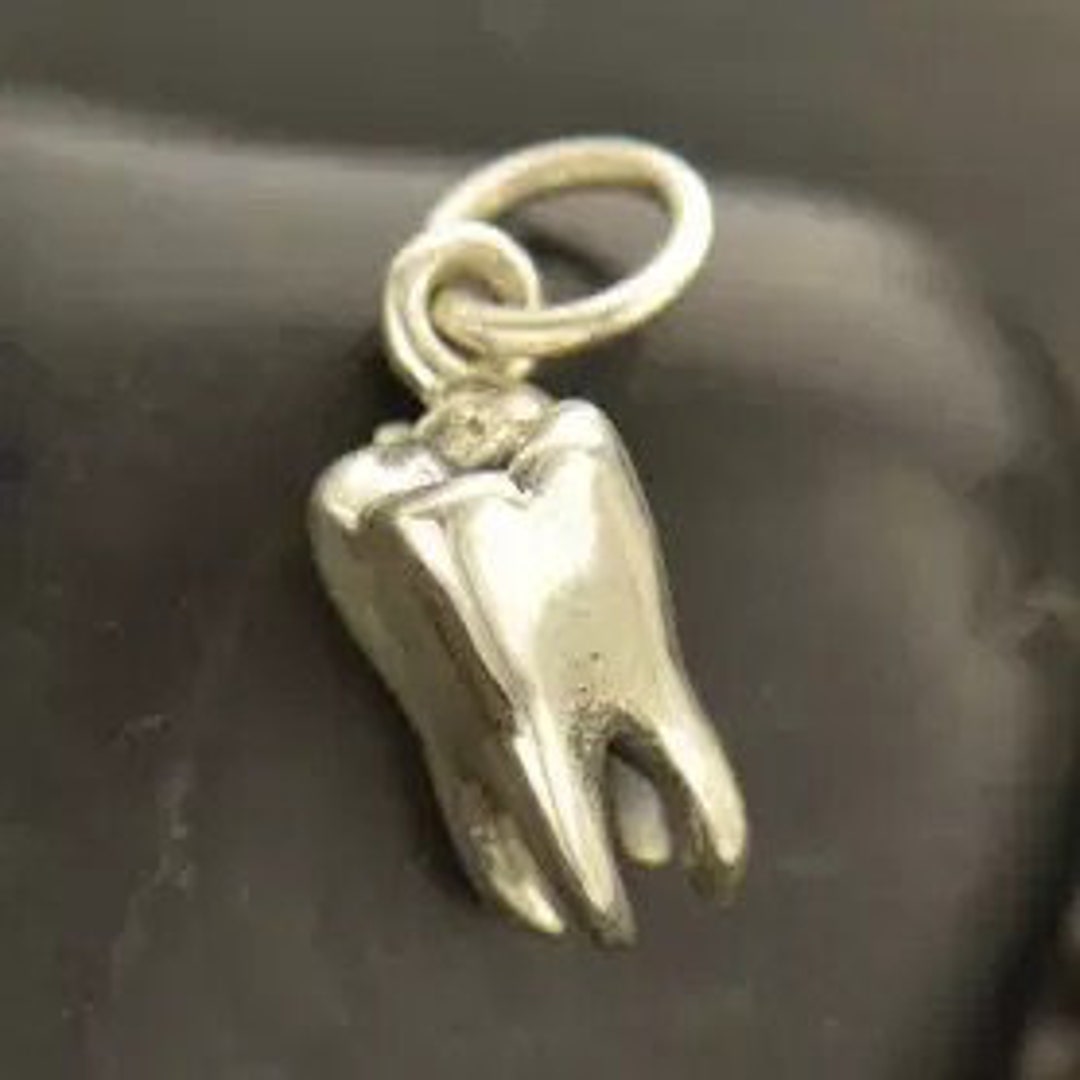 Tooth Charm, Molar Charm, Realistic Tooth Charm, Dentist Charm, Dental ...