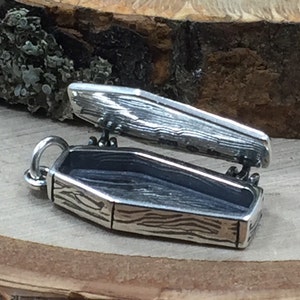 Coffin Charm, Casket Charm, Dead Charm, Death Charm, Funeral Charm ...
