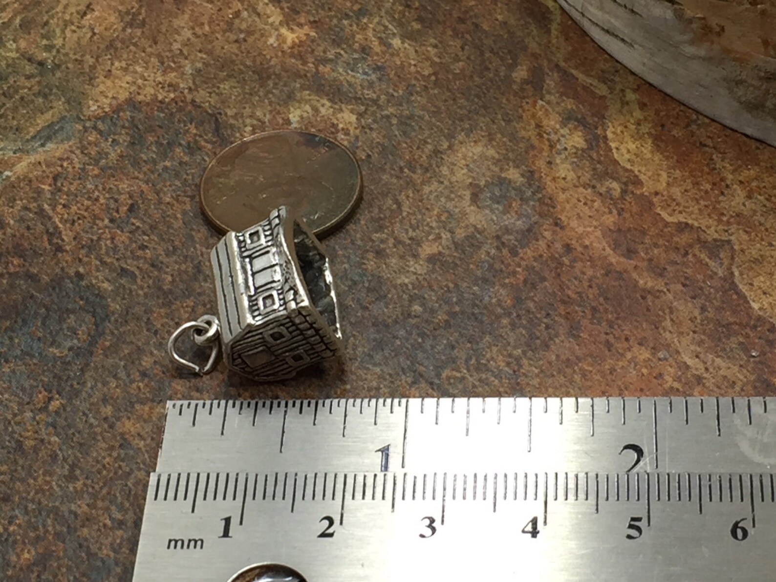 Barn Charm Farm Charm Farmer Charm Farm Pendant Sterling | Etsy