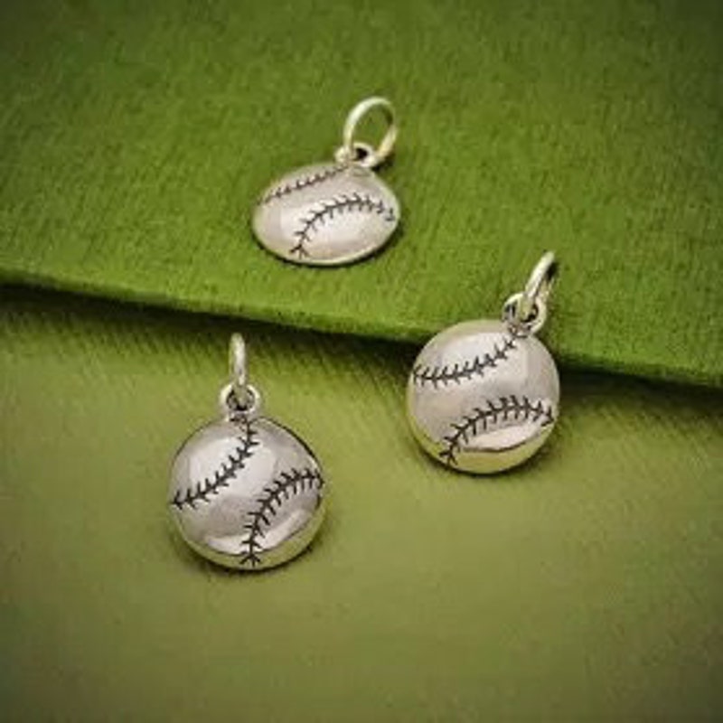 Baseball Charms - Etsy