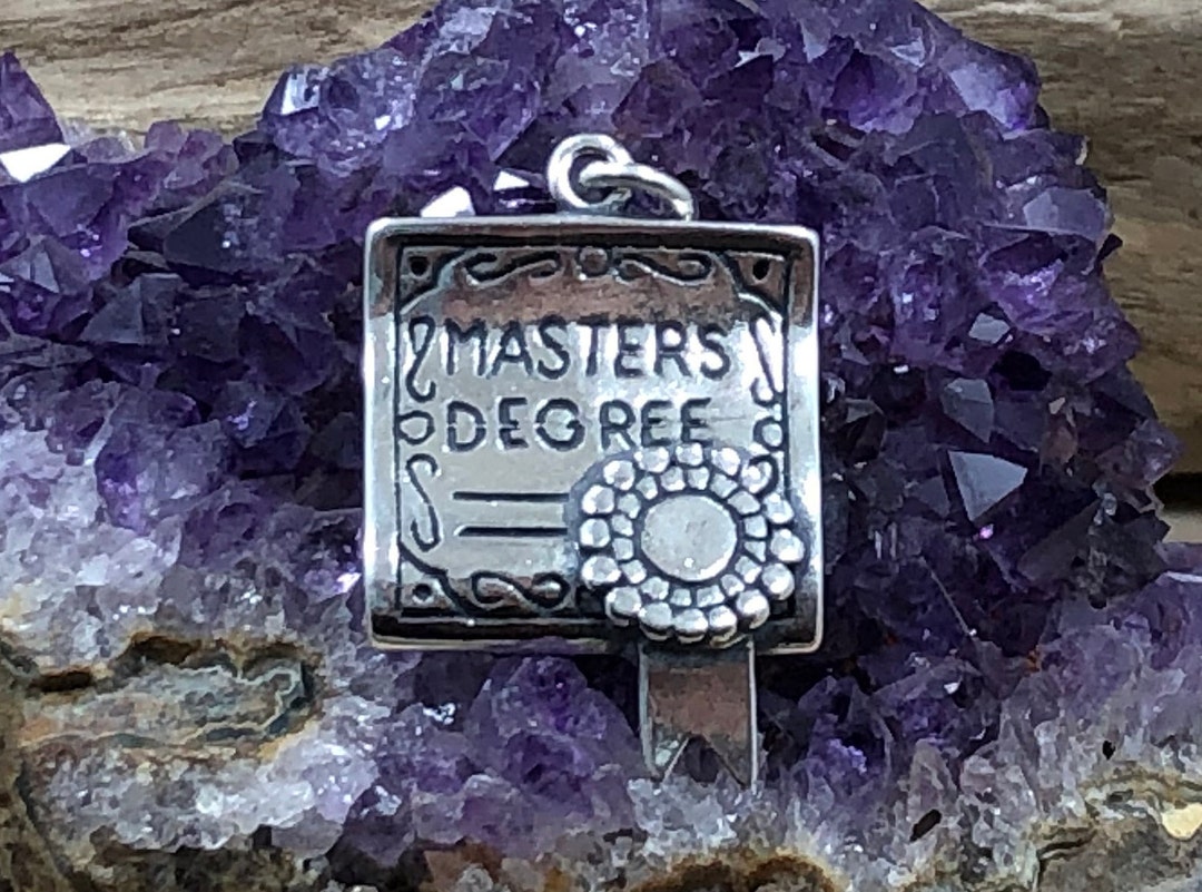 Masters Degree Charm, College Graduate Charm, Graduate Charm ...