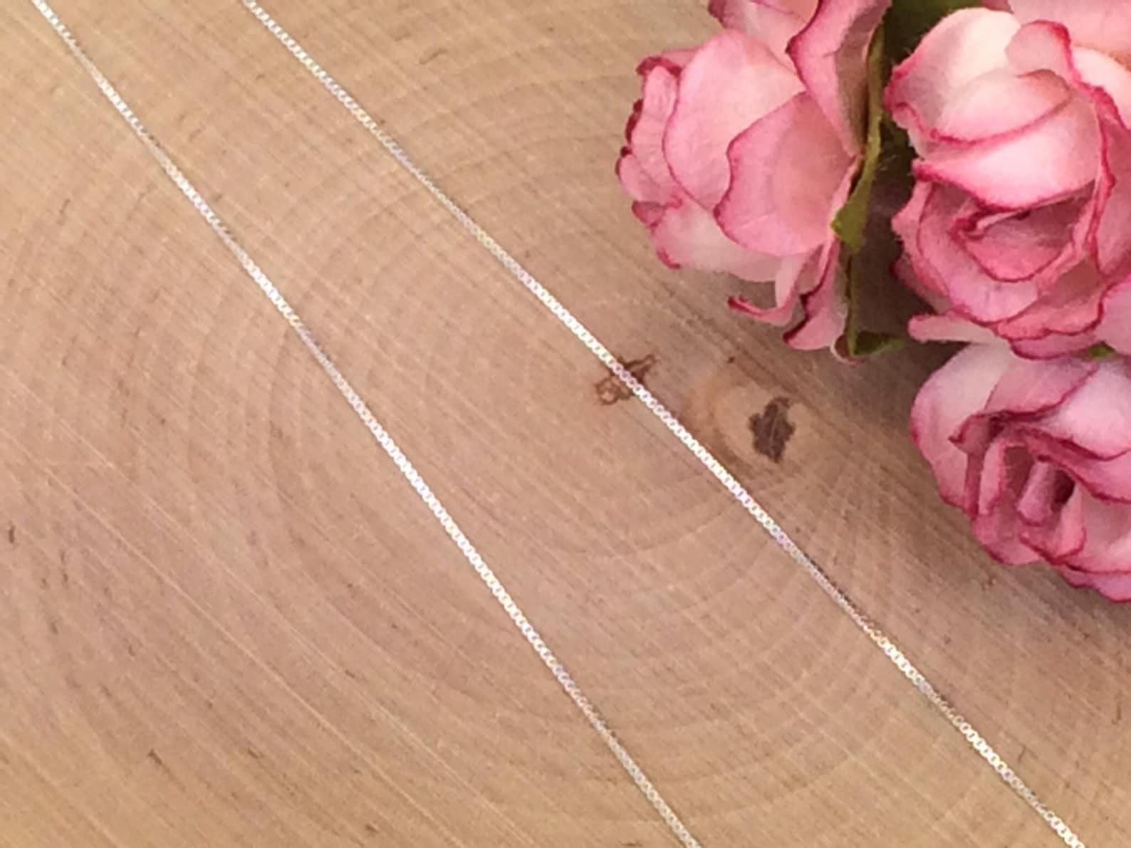 Necklace Chains Replacement Chains Sterling Silver Chains - Etsy