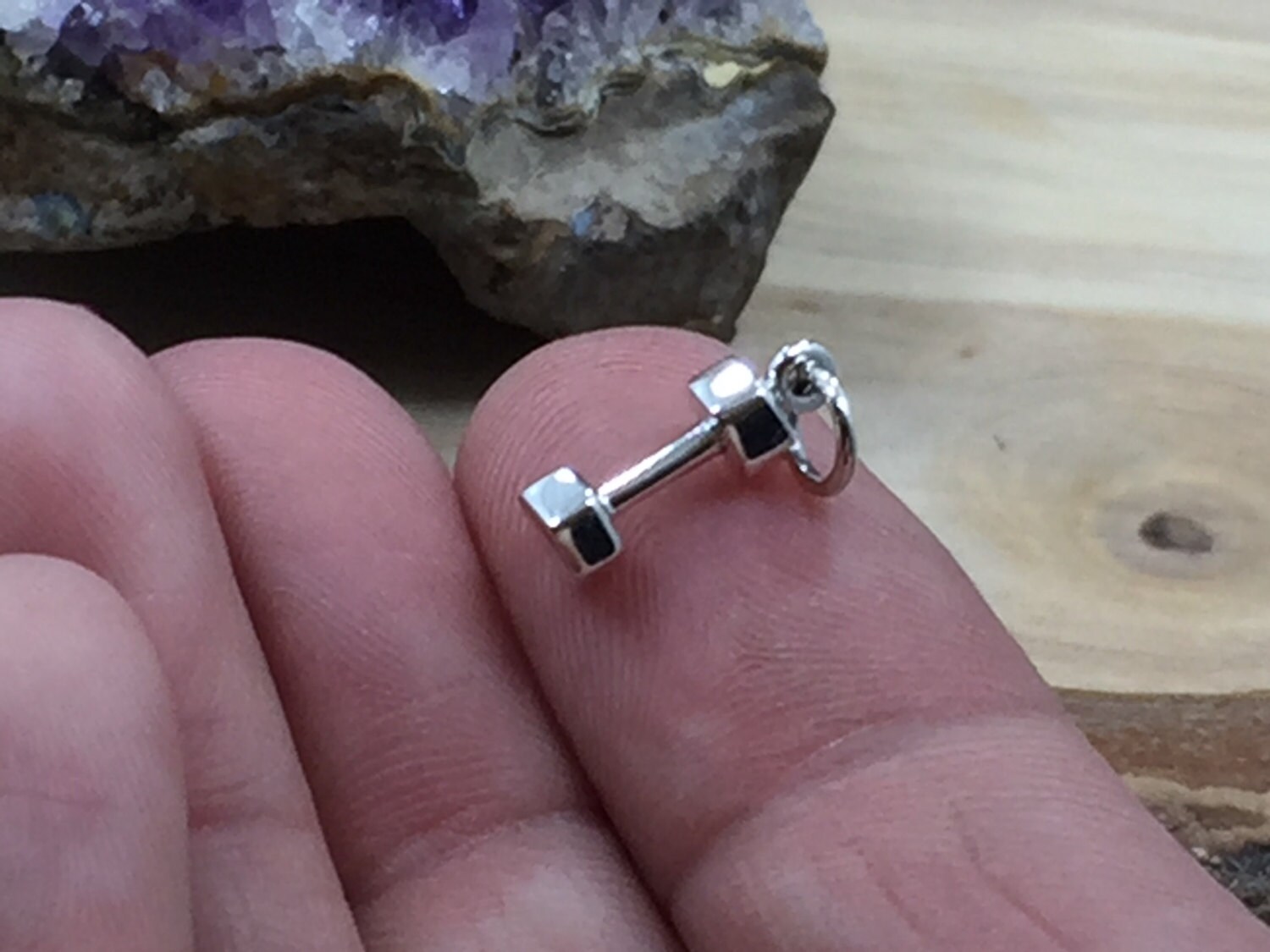 Dumbbell Charm, Weightlifter Charm, Weightlifting Charm, Bodybuilder ...