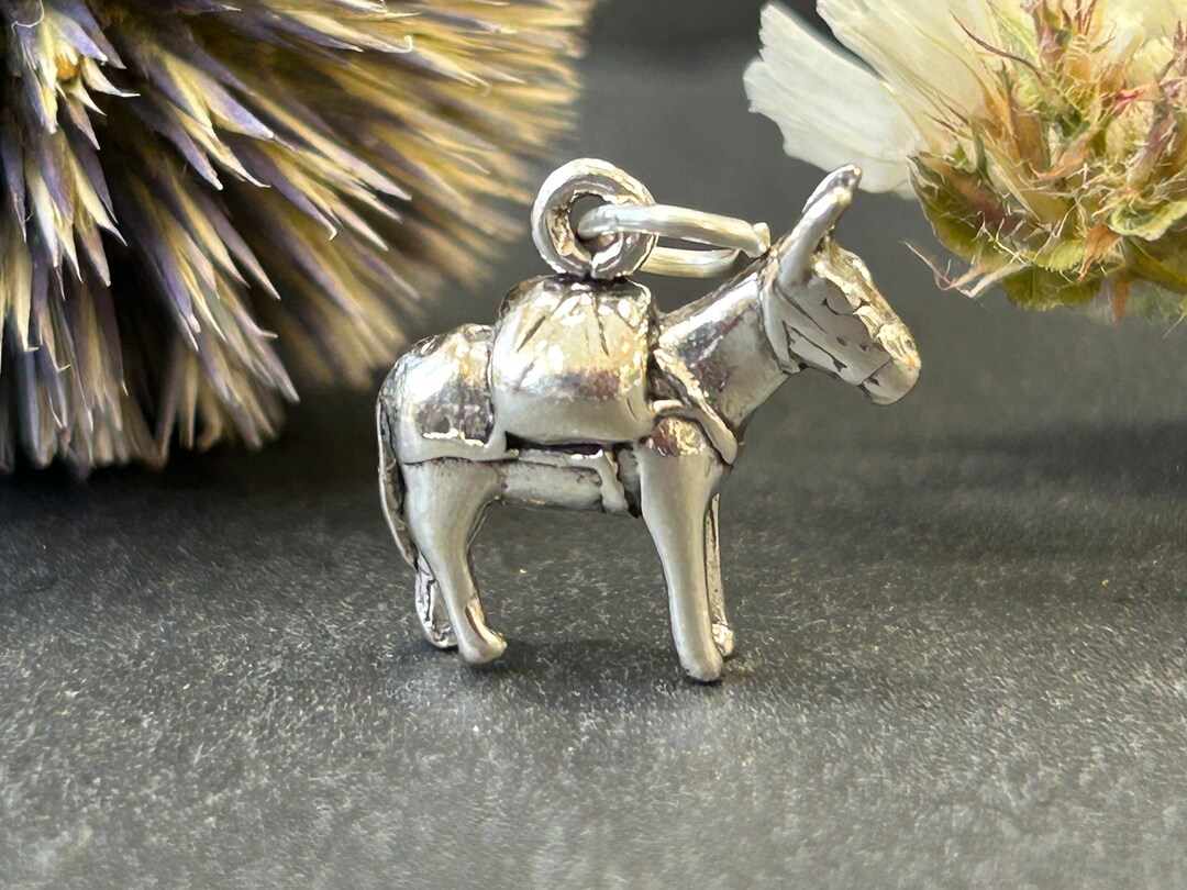 Pack Mule Charm, Mule Pendant, Animal Charm, Animal Lover Charm ...