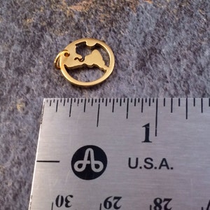 Globe Charm, Globe Pendant, World Charm, World Pendant, Round Globe Cut ...