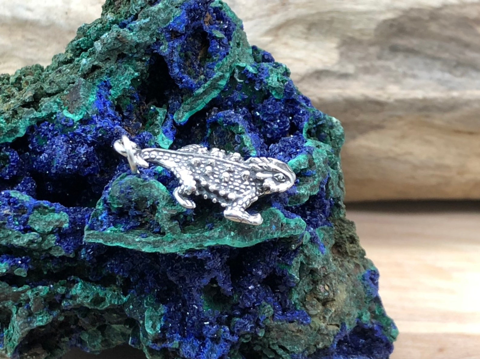 Horned Toad Charm Horny Toad Charm Sterling Silver Charm - Etsy