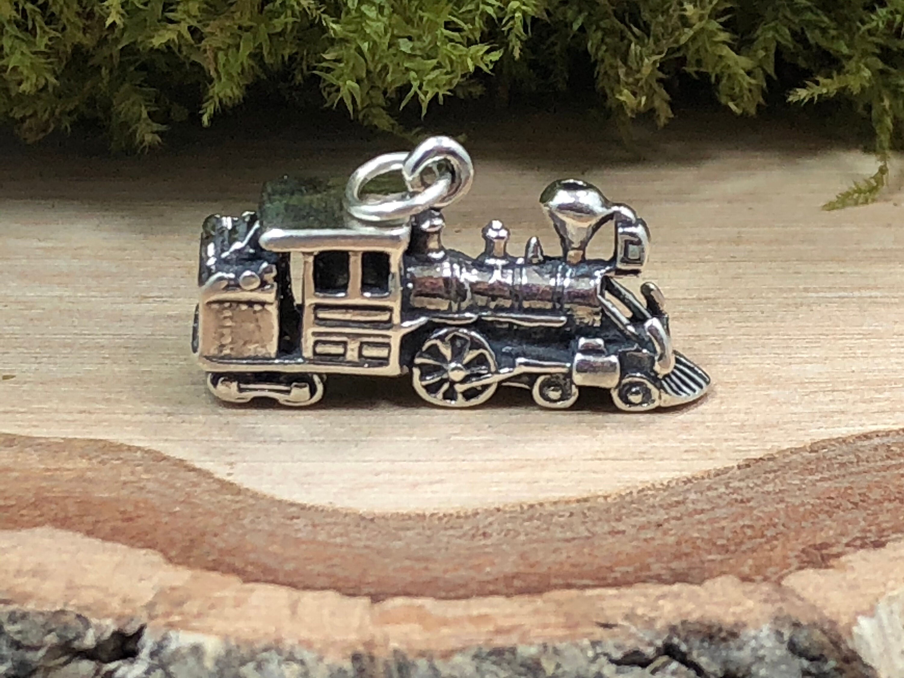 Locomotive Charm Train Charm Steam Engine Charm Rail Road | Etsy