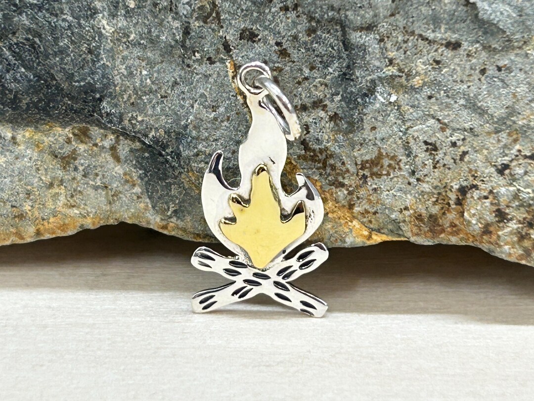 Camping Charm, Campfire Charm, Campground Charm, Outdoors Charm, Nature ...