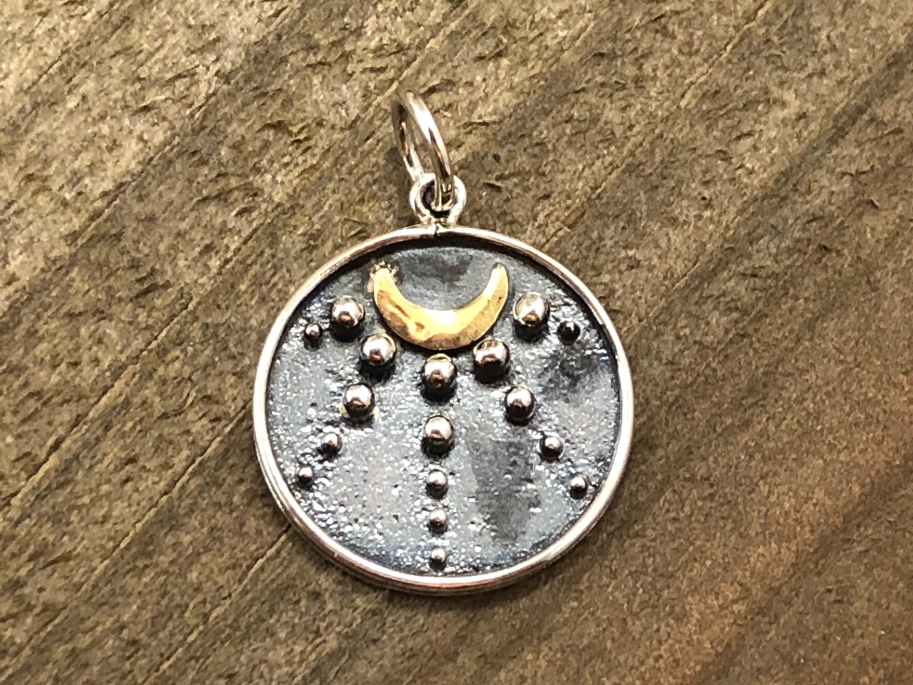 Moon Charm Moon Beam Charm Talisman Charm Moon Charm Moon | Etsy