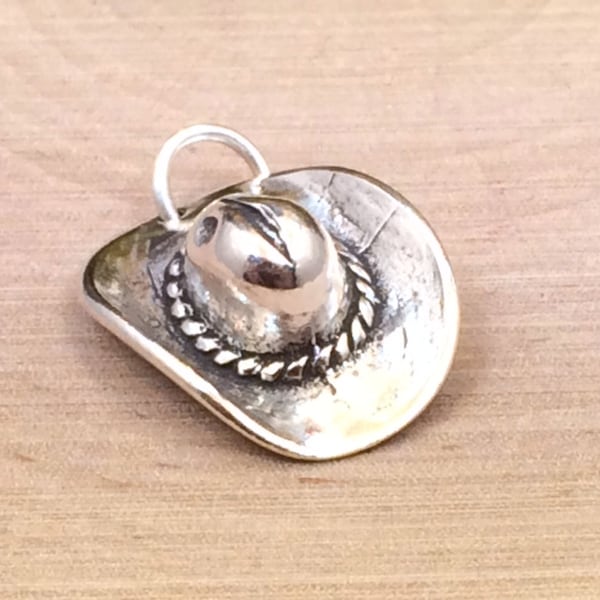 Cowboy Hat Charm - Etsy