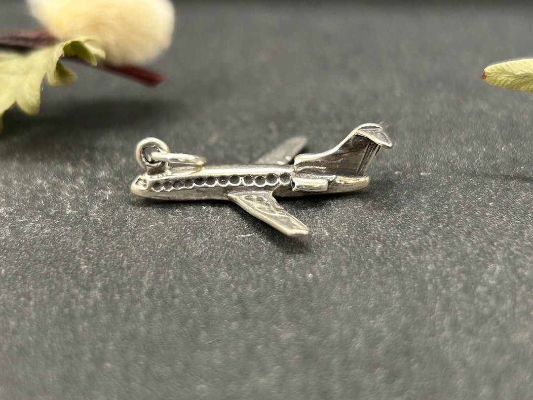 Airplane Charm, Airplane Pendant, Travel Charm, Aviation Charm ...