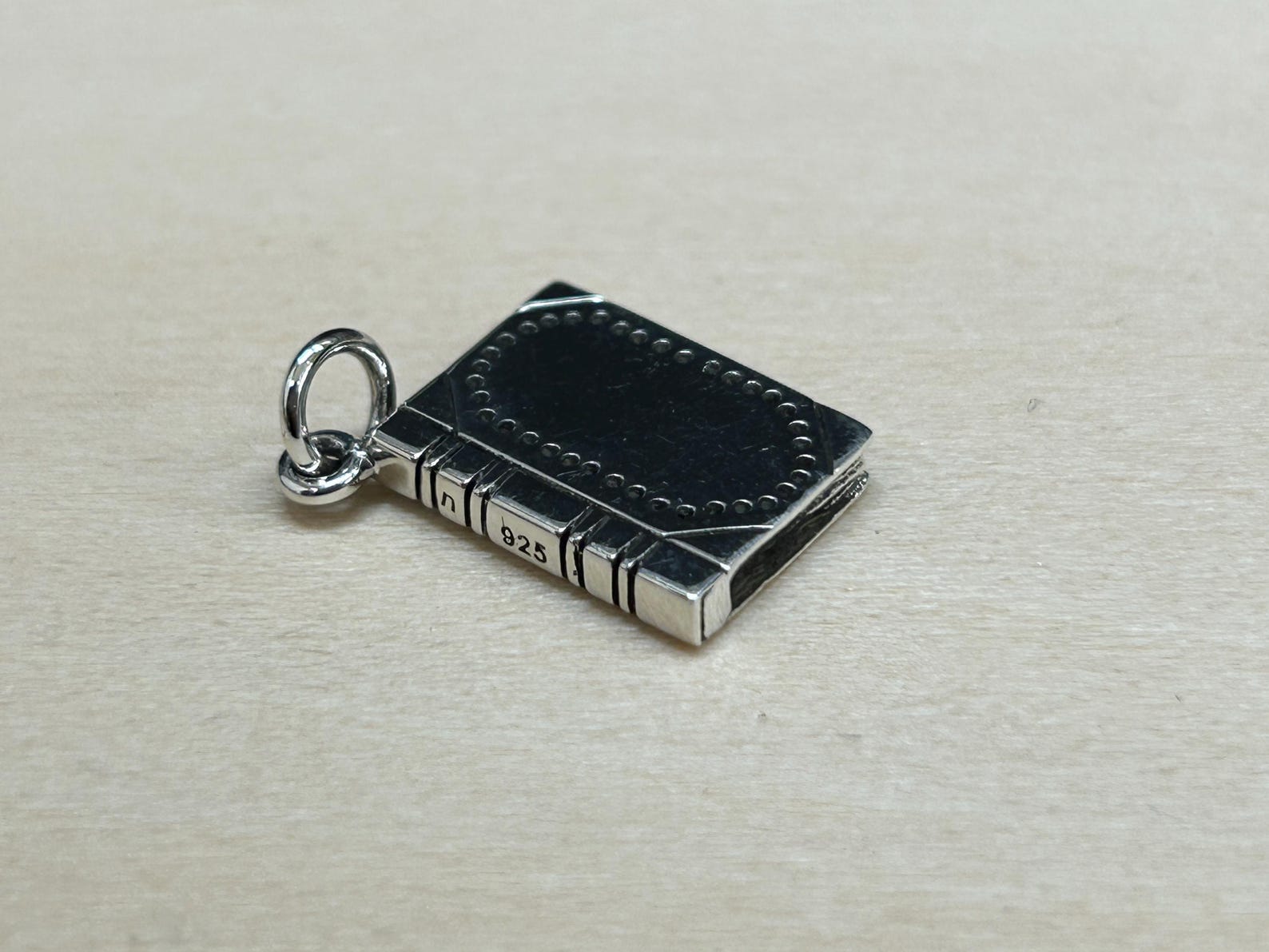 Book Charm, Book Pendant, 3-D Book Charm, Book Lover Gift, Reader Charm ...