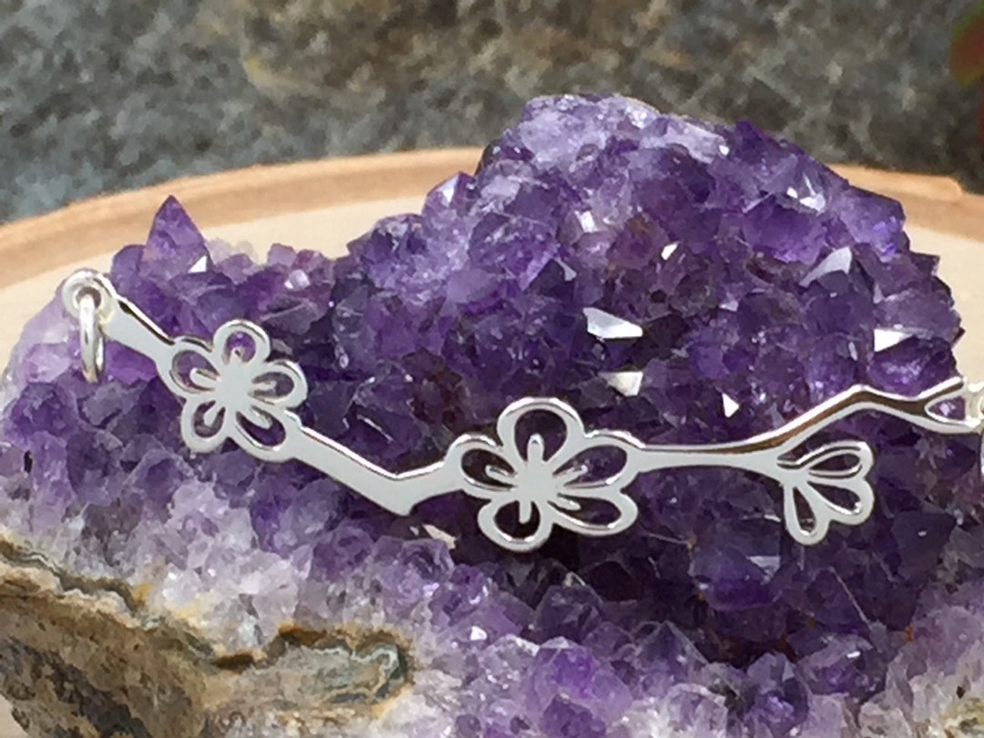 Cherry Blossom Charm, Openwork Cherry Blossom Charm, Flower Charm ...