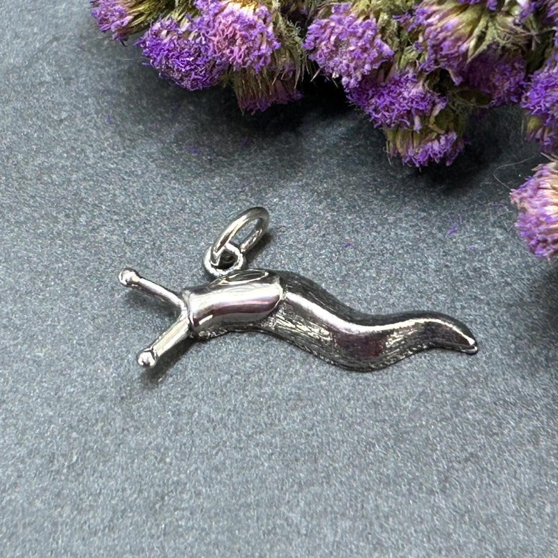 Slug Pendant Sterling - Etsy