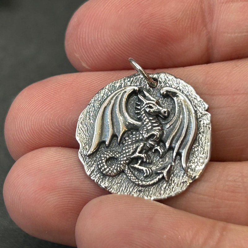 Dragon Pendant - Etsy