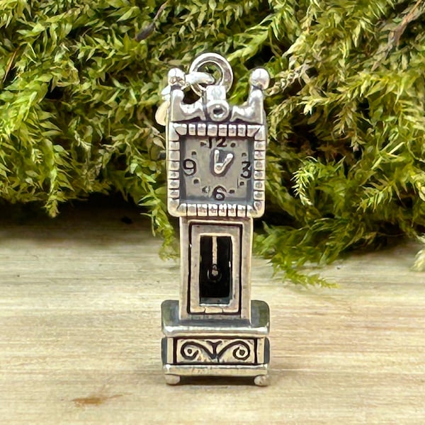 Clock Face Charm - Etsy