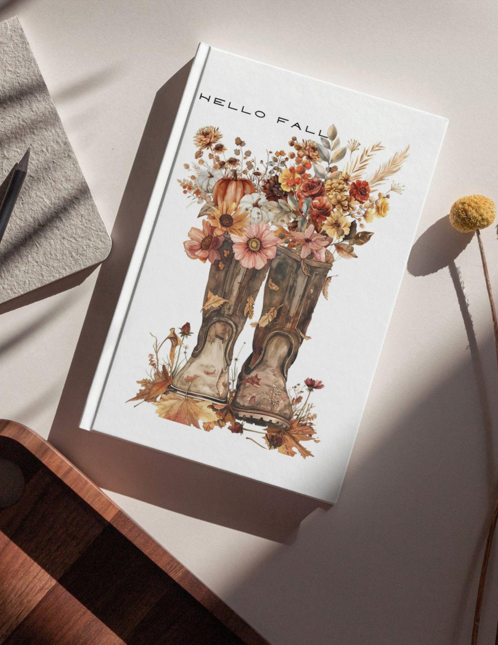 DIGITAL FALL PLANNER Cover | Journal Cover | Notebook Cover | Diary ...