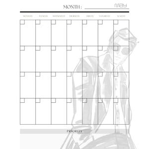 PRINTABLE 12 MONTH BUNDLE Planner | Printable Productivity Planner for ...