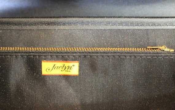 Vintage 1960s MOD Purse / Large Unique Zig Zag Jaclyn… - Gem